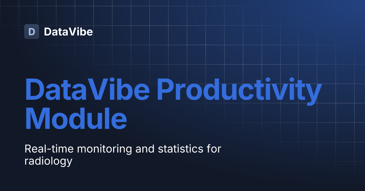 DataVibe Productivity Module | DataVibe